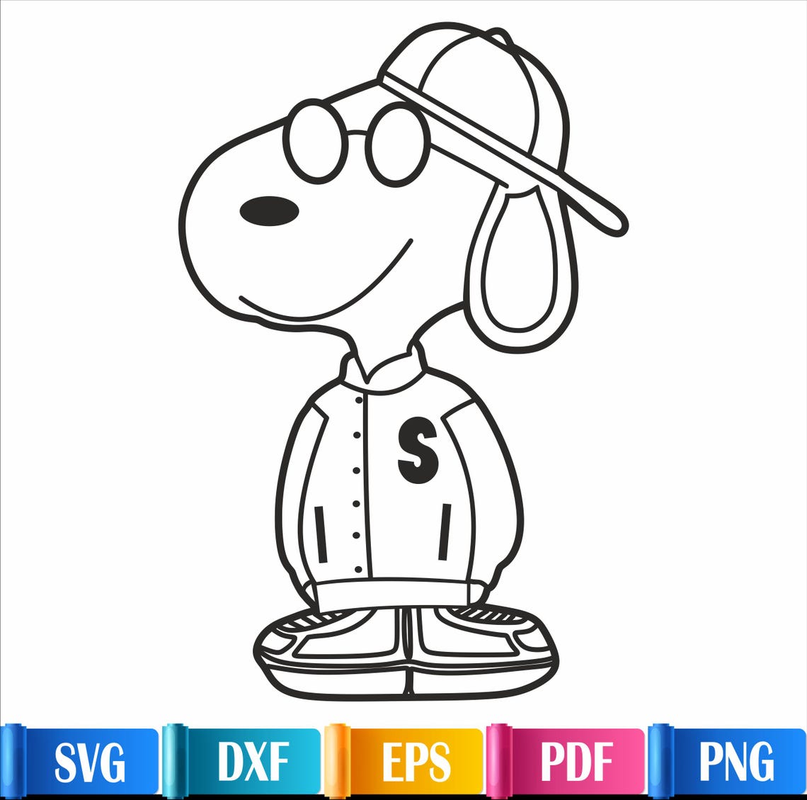 Snoopy Svg, Snoopy Svg Pack, Snoopy Clipart, Charlie Brown Svg, Digital ...