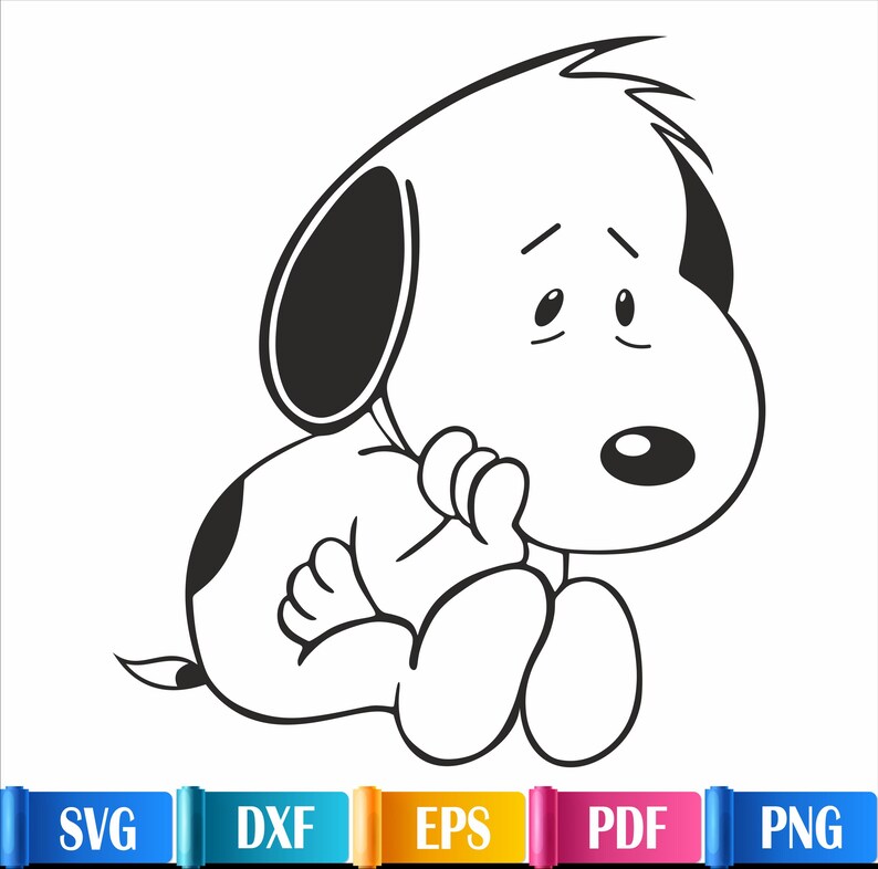 Snoopy Svg, Snoopy Svg Pack, Snoopy Clipart, Charlie Brown Svg, Digital ...