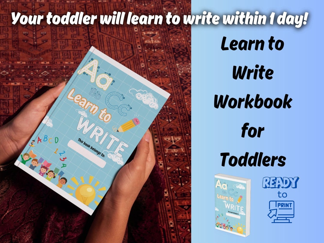 Learn to Write Alphabet Workbook Learn to Write Letters, Tracing ...