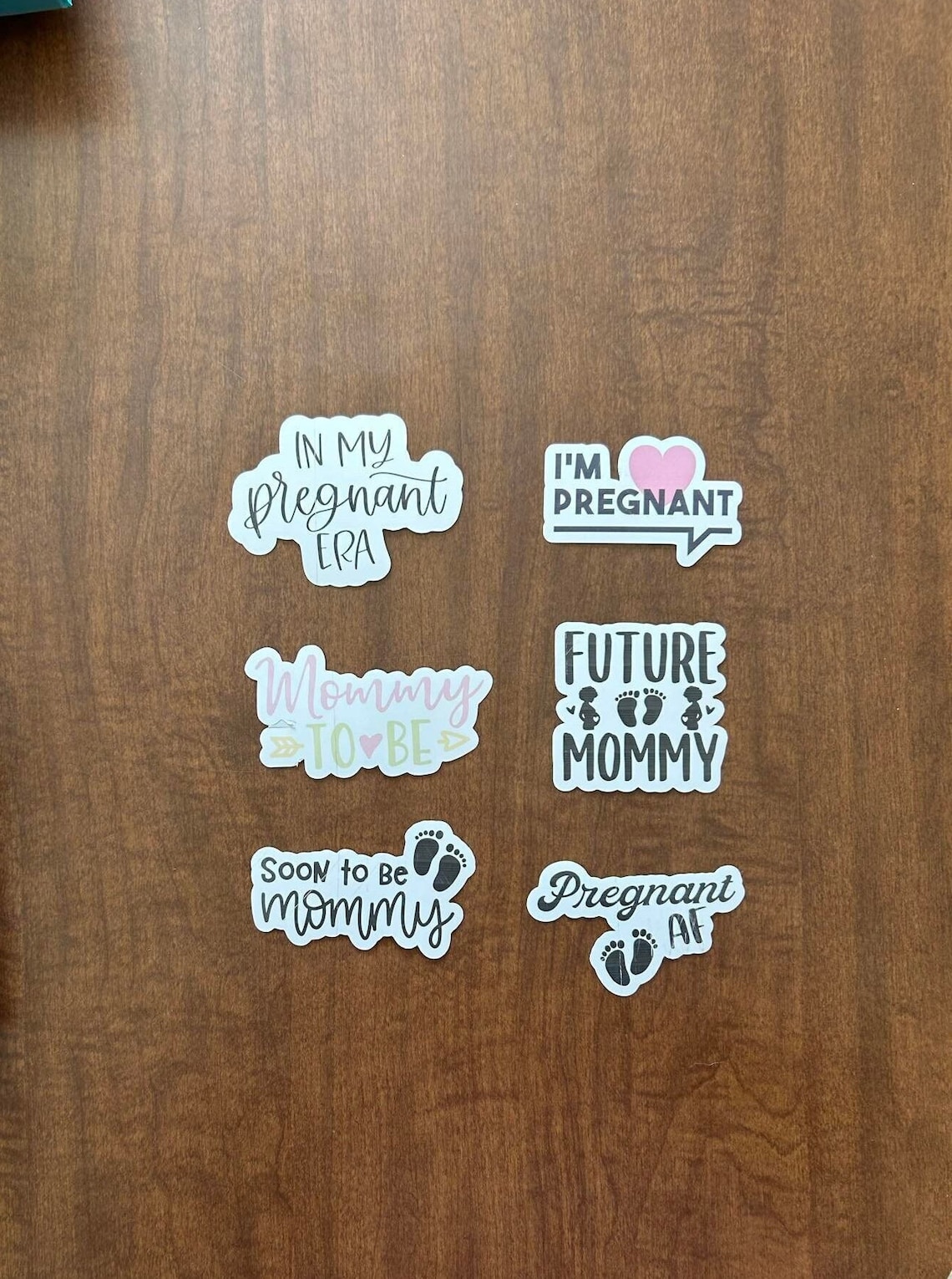 Pregnant Sticker Pack - Etsy