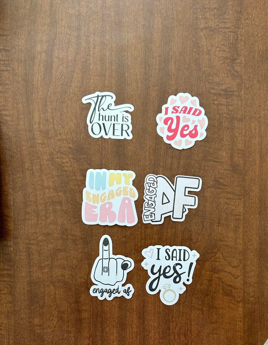 Engagement Sticker Pack - Etsy