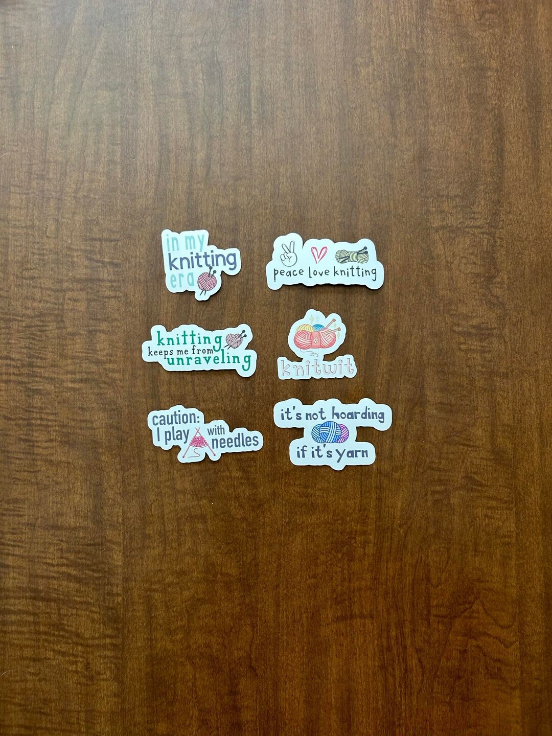 Knitting Decals - Etsy