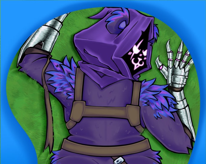 Raven Team Leader Oppai 3D Gaming Mousepad - Etsy