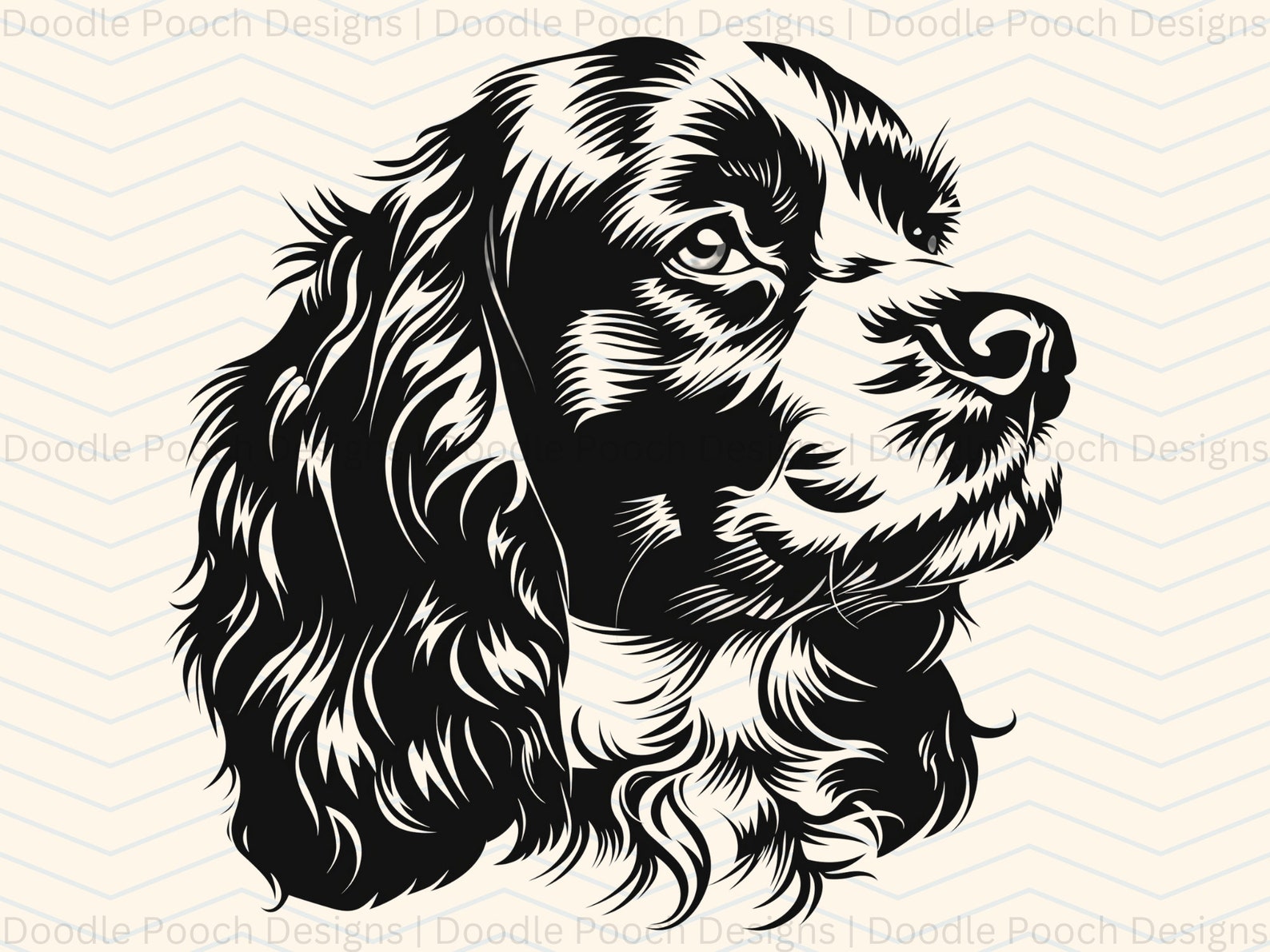 Cocker Spaniel SVG Files SVG for Commercial Use Dog SVG File Cocker ...