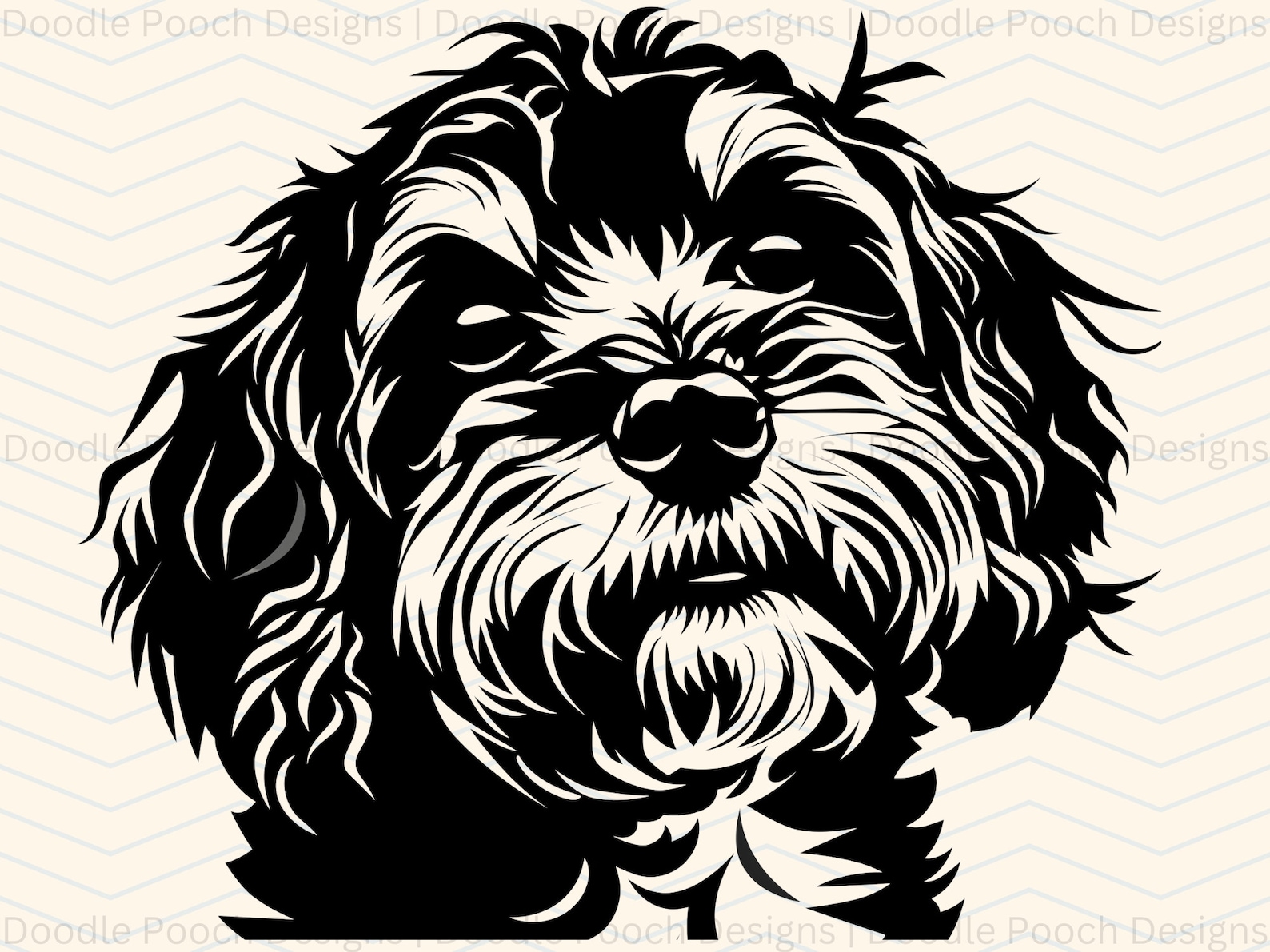 Cockapoo SVG Files SVG for Commercial Use Dog SVG File Cockapoo Vector ...