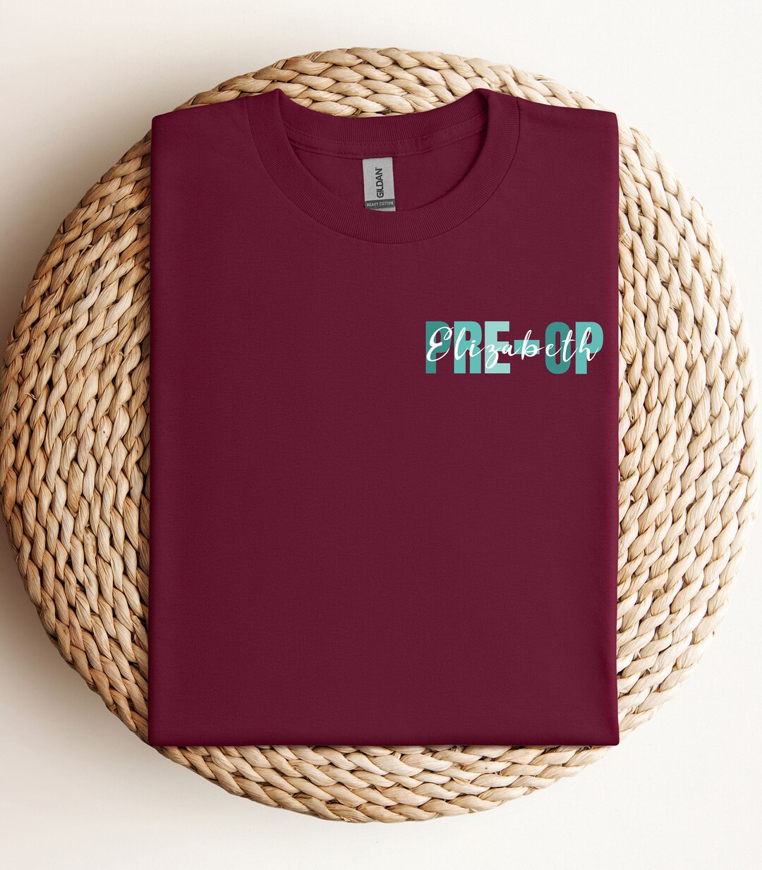 Personalized Pre-op Nurse Shirt, Custom Pre-op Nurse Tshirt, Nurses ...