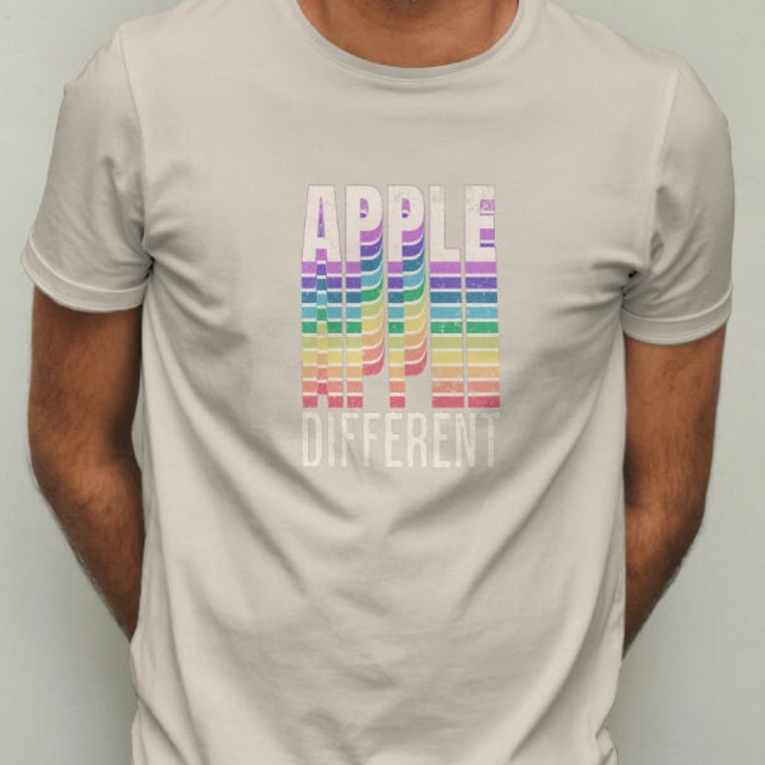 Funny Computer T-shirt Funny Apple T-shirt Boho Apple Tshirt Lgbtq T ...