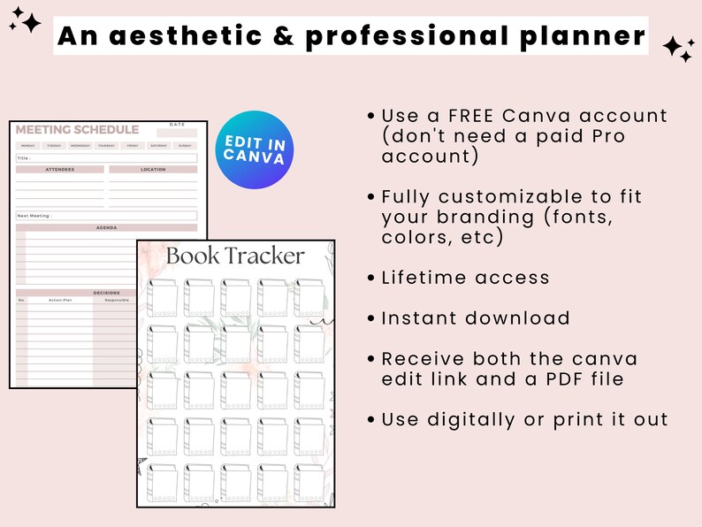 Ultimate 2024 Journal | Template Bundle | Digital | Printable | Canva ...