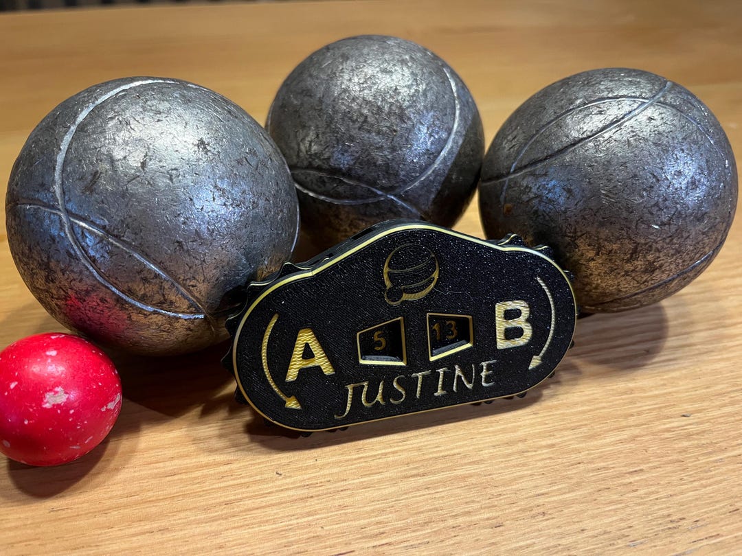 Customizable Petanque Point Counter - Etsy