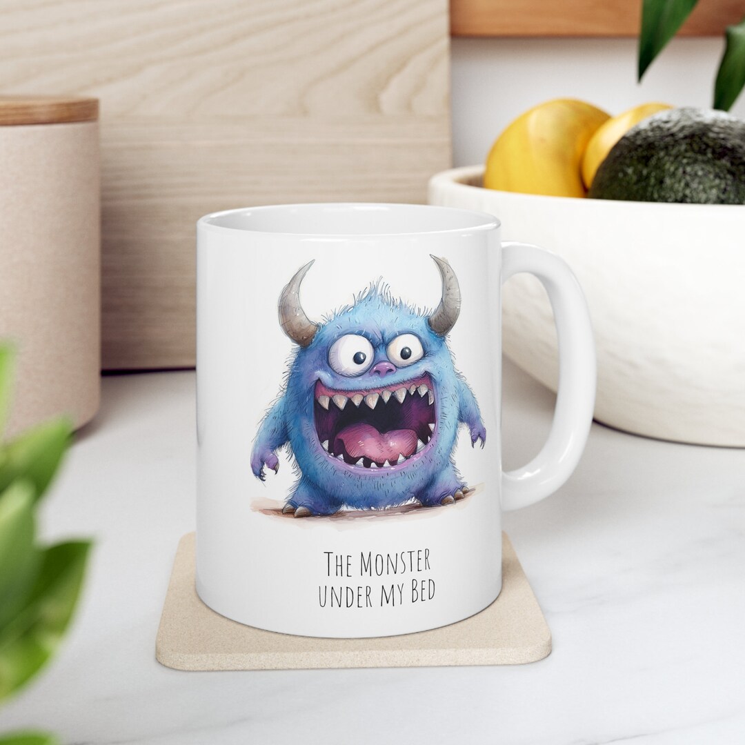 Bedtime Whimsy Mug the Monster Under My Bed 11oz 0.33L - Etsy
