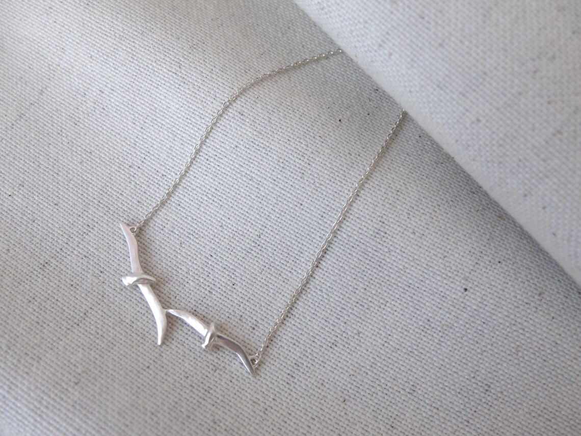 Sterling Silver Albatross Necklace: Handmade Seabird Jewelry - Etsy