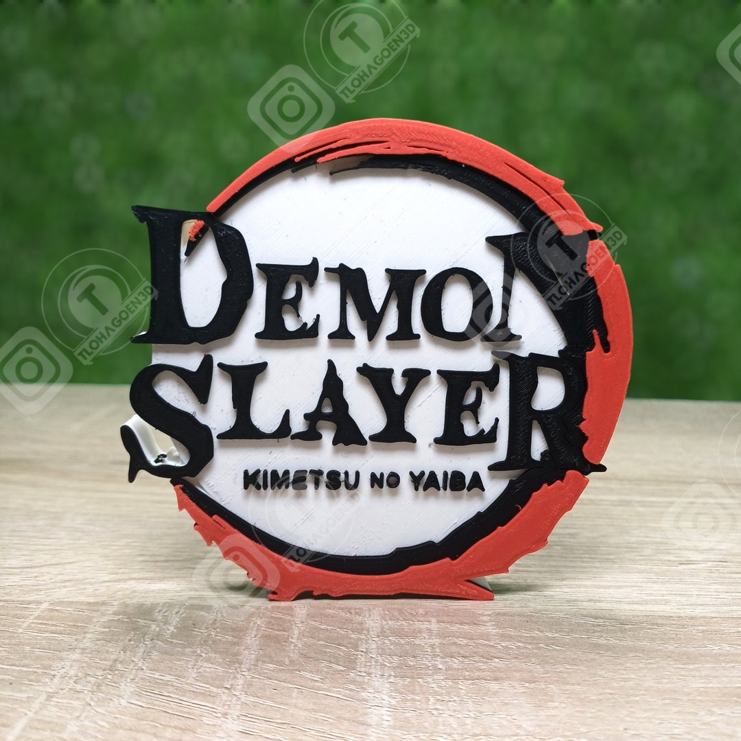 Decorative Demon Slayer Kimetsu No Yaiba 3D for Bookshelf.famous Anime ...