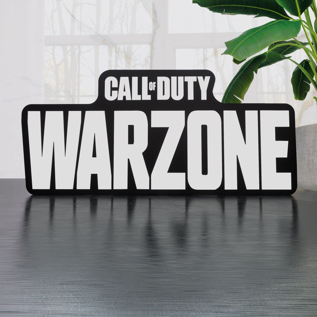 Call of Duty Warzone COD-Schild für das Action-Videospielregal ...