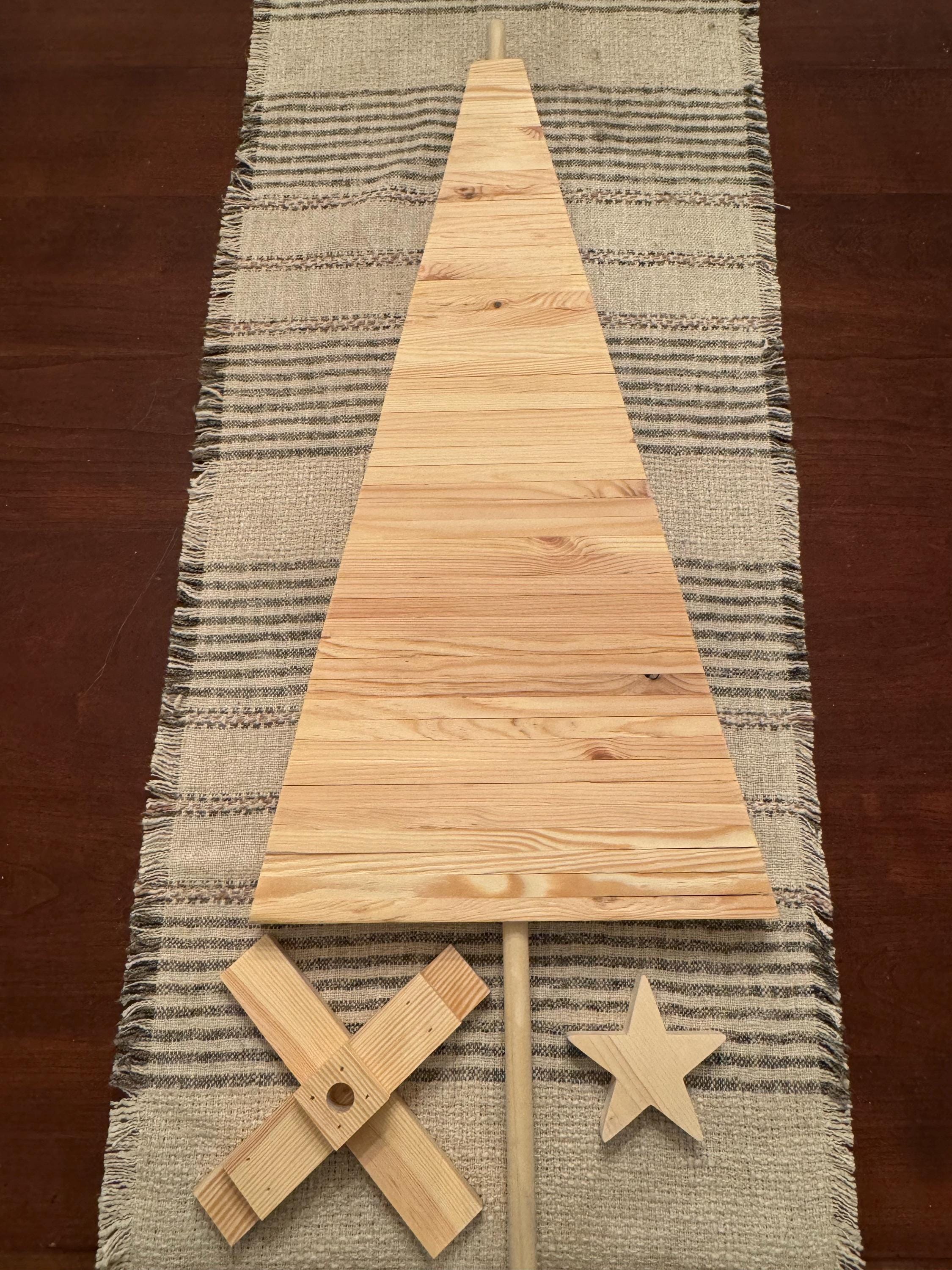 Hand Made Spiral Wooden Christmas Tree dark Cedar - Etsy