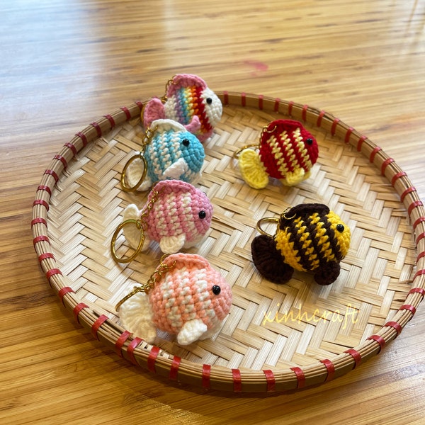 Fish Keychain - Etsy