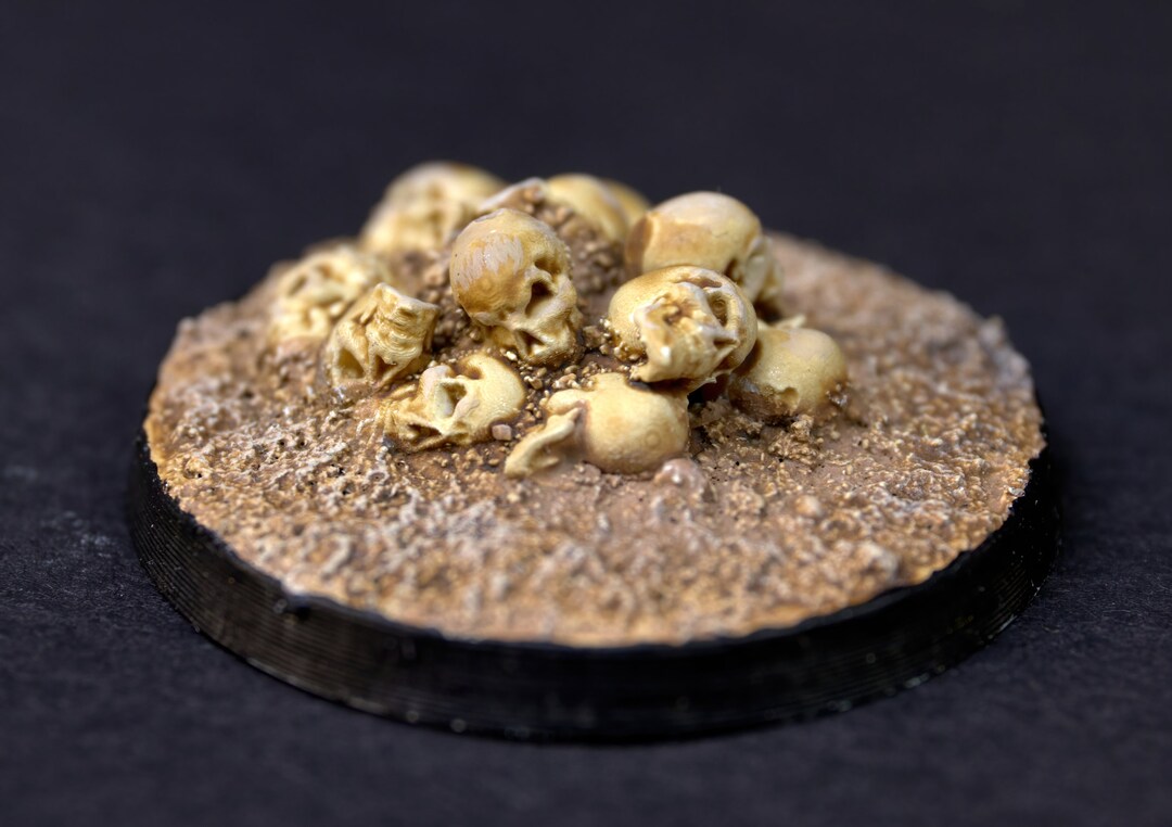 150x Skulls Pack - for Basing 28mm Miniature Scatter Scenery Wargaming ...