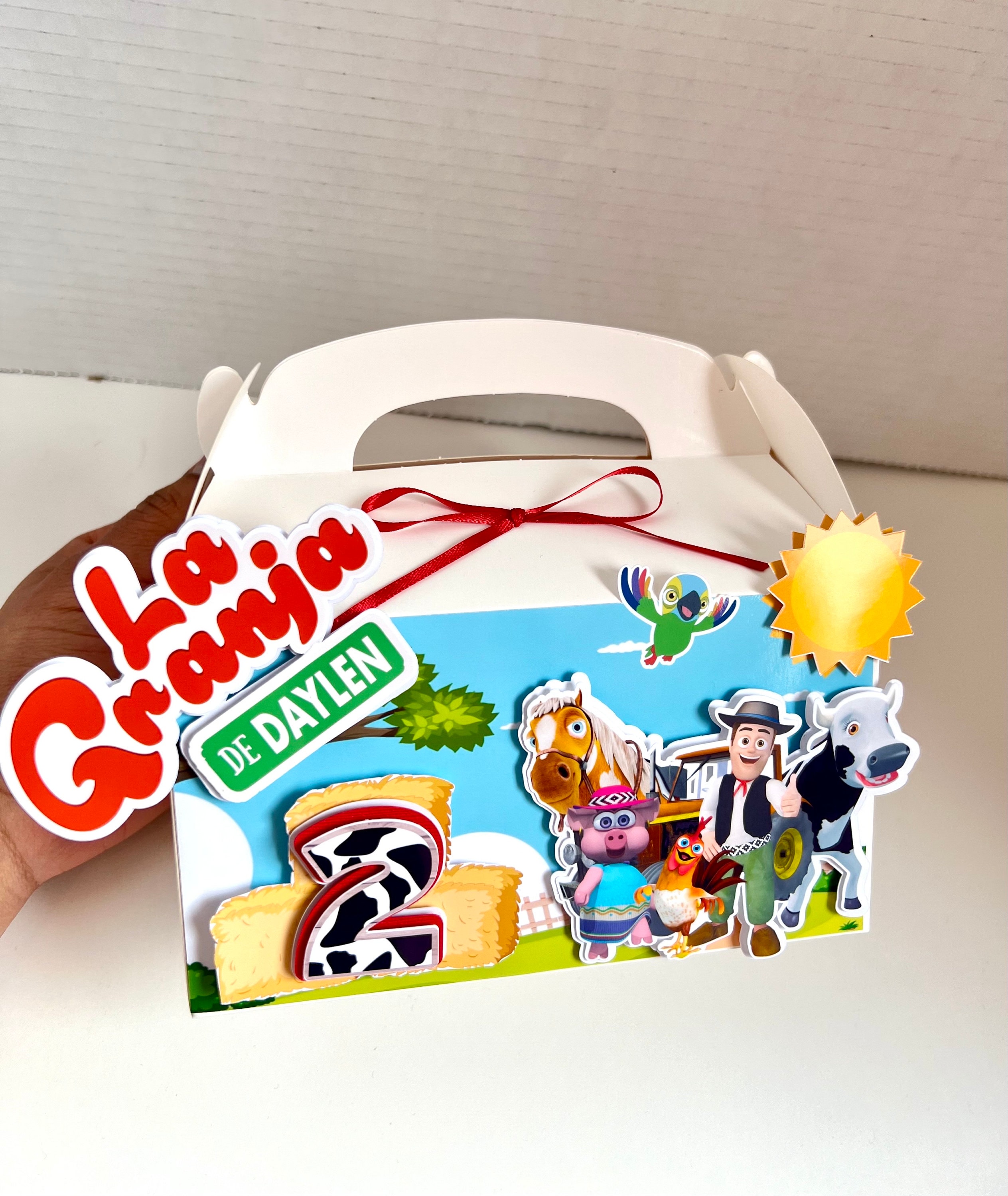 La Granja De Zenón Favor Boxes, La Granja De Zenón Favor Boxes, Farm ...