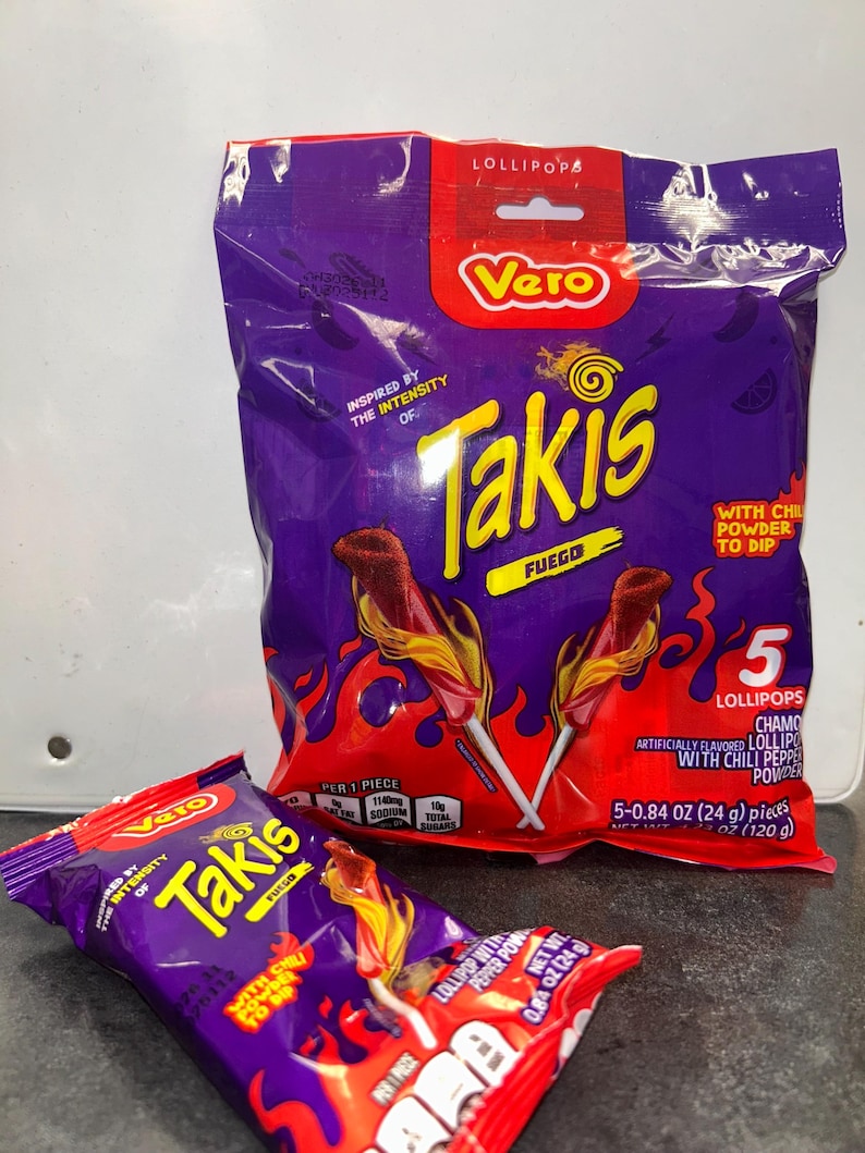 Takis Paleta Fuego - Etsy