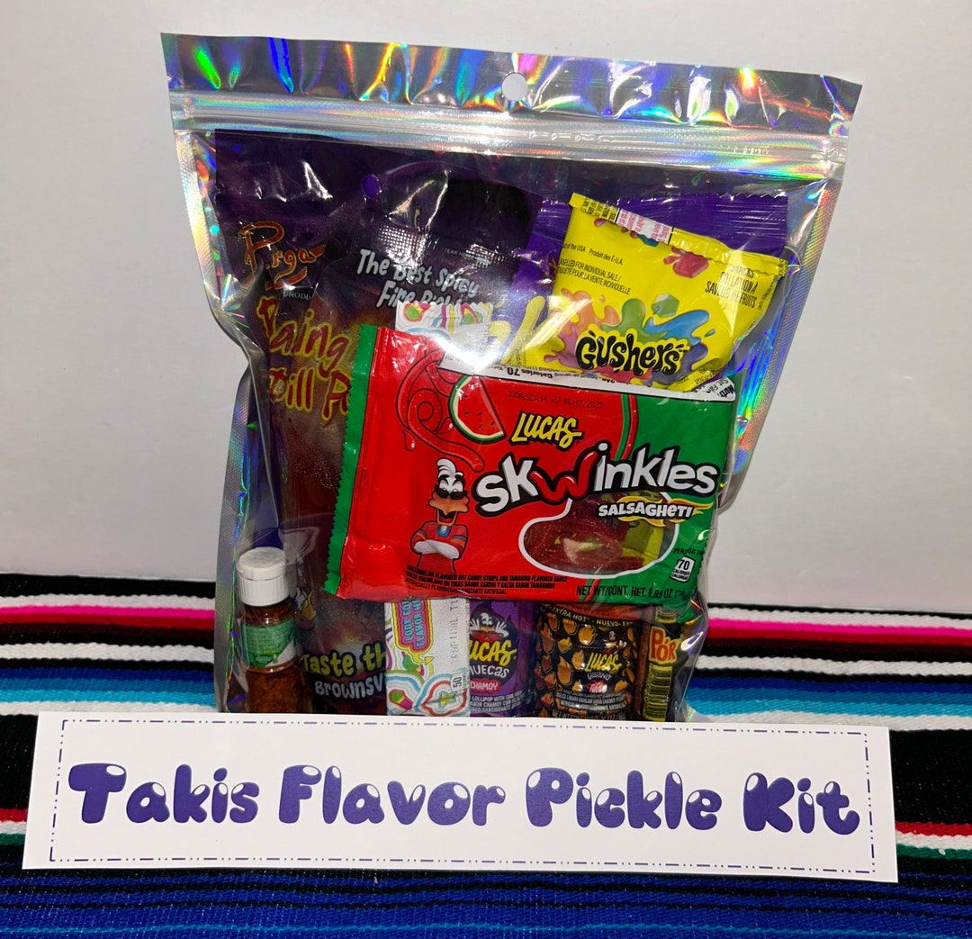 Blazing Fire Pickle Kit (TAKIS Flavor) - Etsy