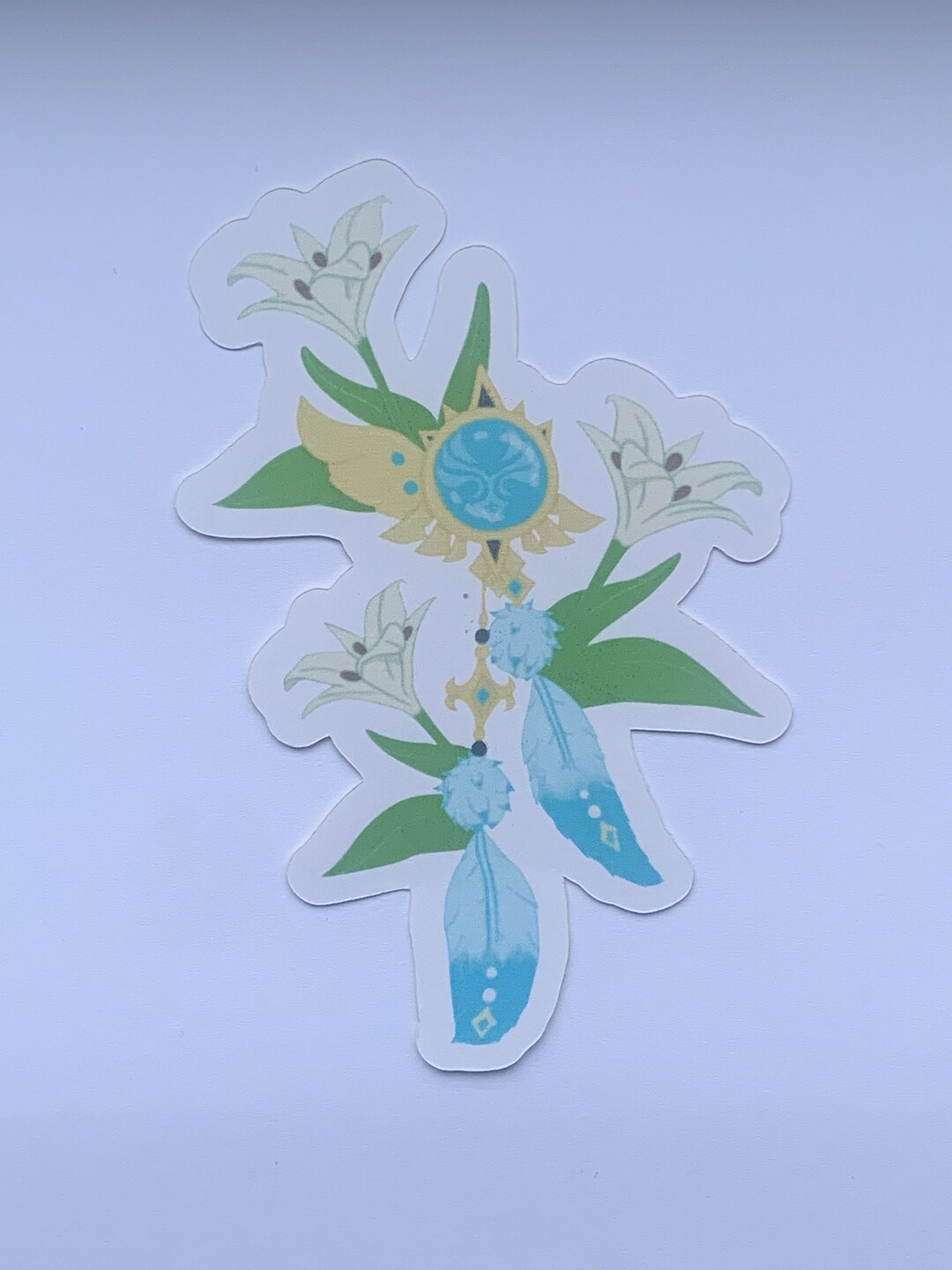 Venti Anemo Archon Vision Sticker - Etsy