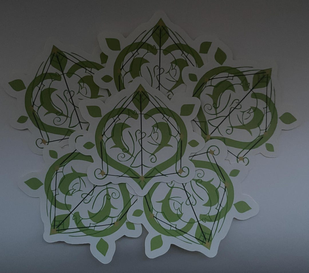 Nahida Paper Sticker - Etsy
