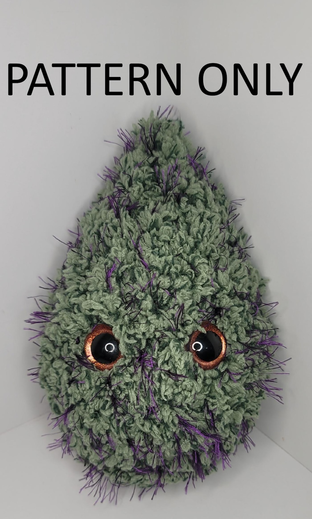Large Nouglas the Nug Crochet Plushie (pattern Only) - Etsy