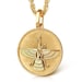 14K Gold Farvahar Necklace, Foruhar Pendant, Ahura Mazda Jewelry ...