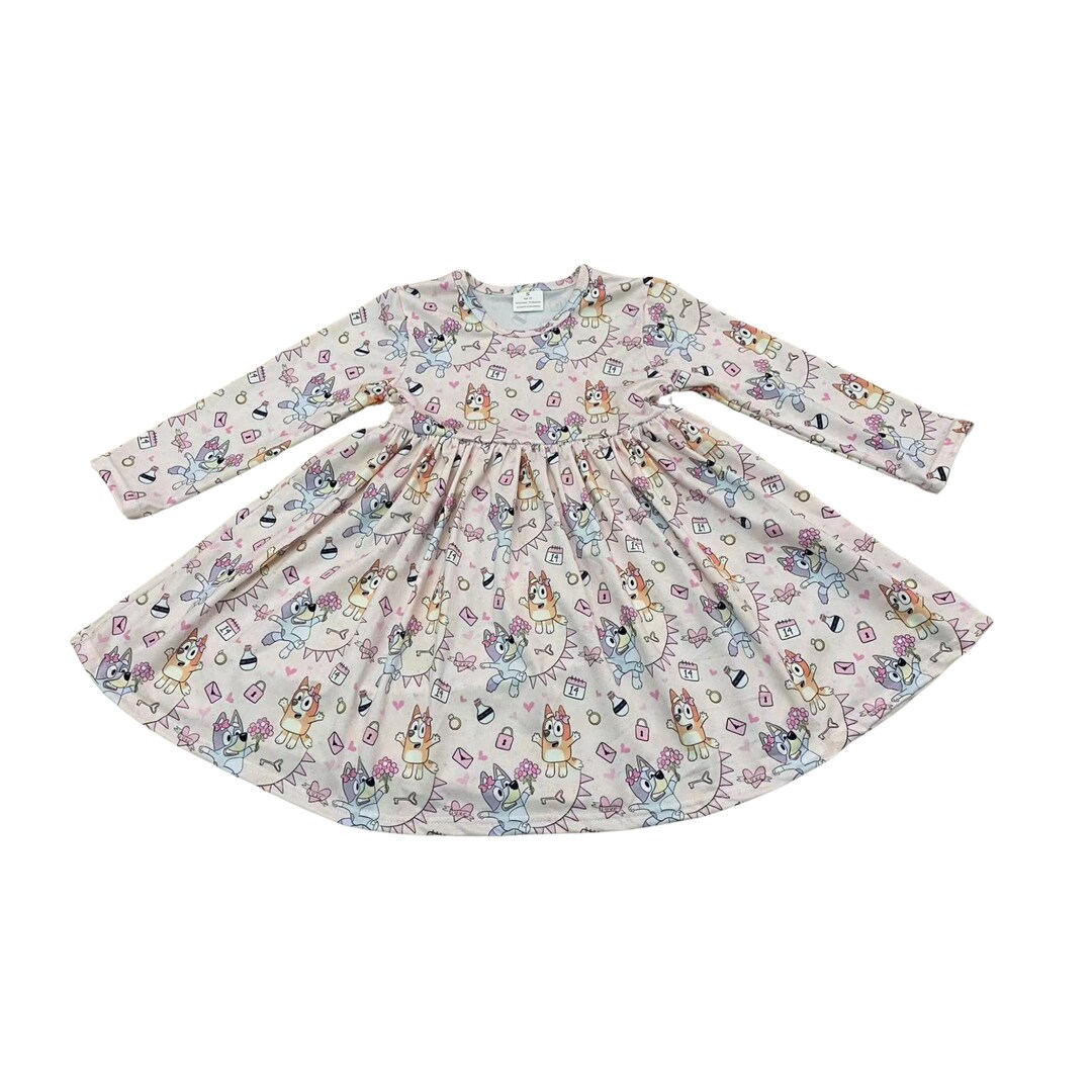 Bluey & Bingo Love Potion Twirl Dress - Etsy
