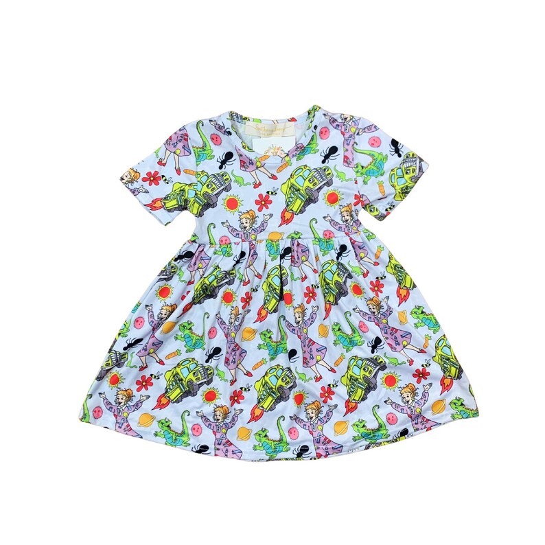 The Magic School Bus Twirl Dress - Etsy