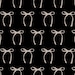 Black & Cream Bow Wallpaper | Digital Wallpaper for Phone | Neutral ...