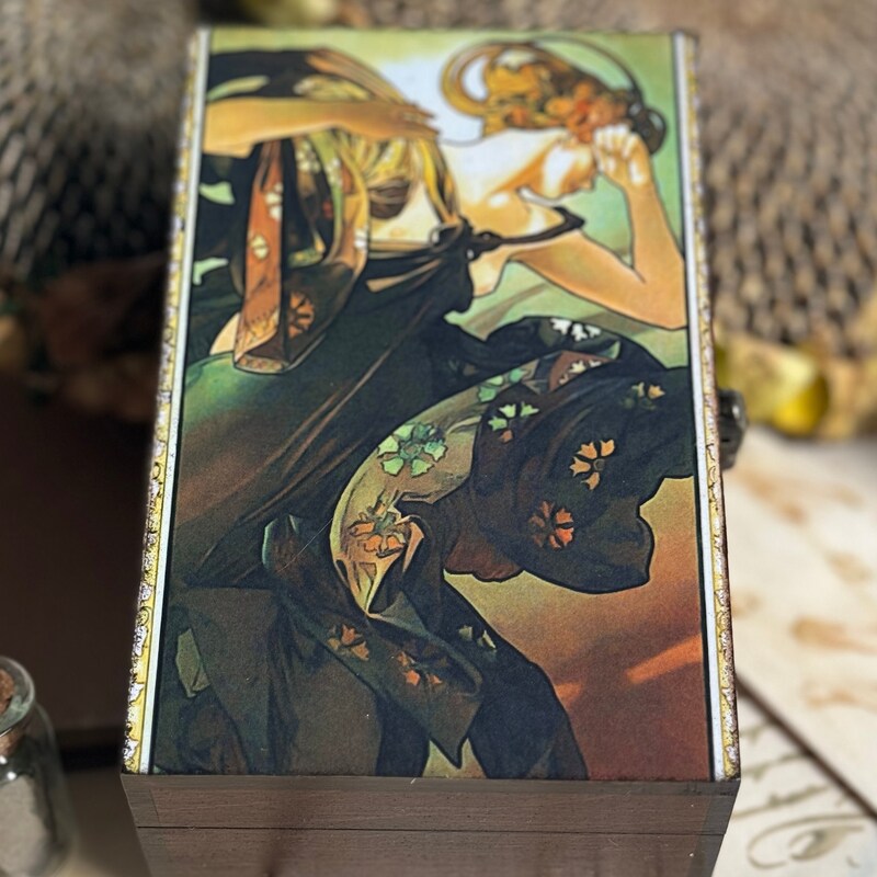 Tarot Deck Box - Etsy