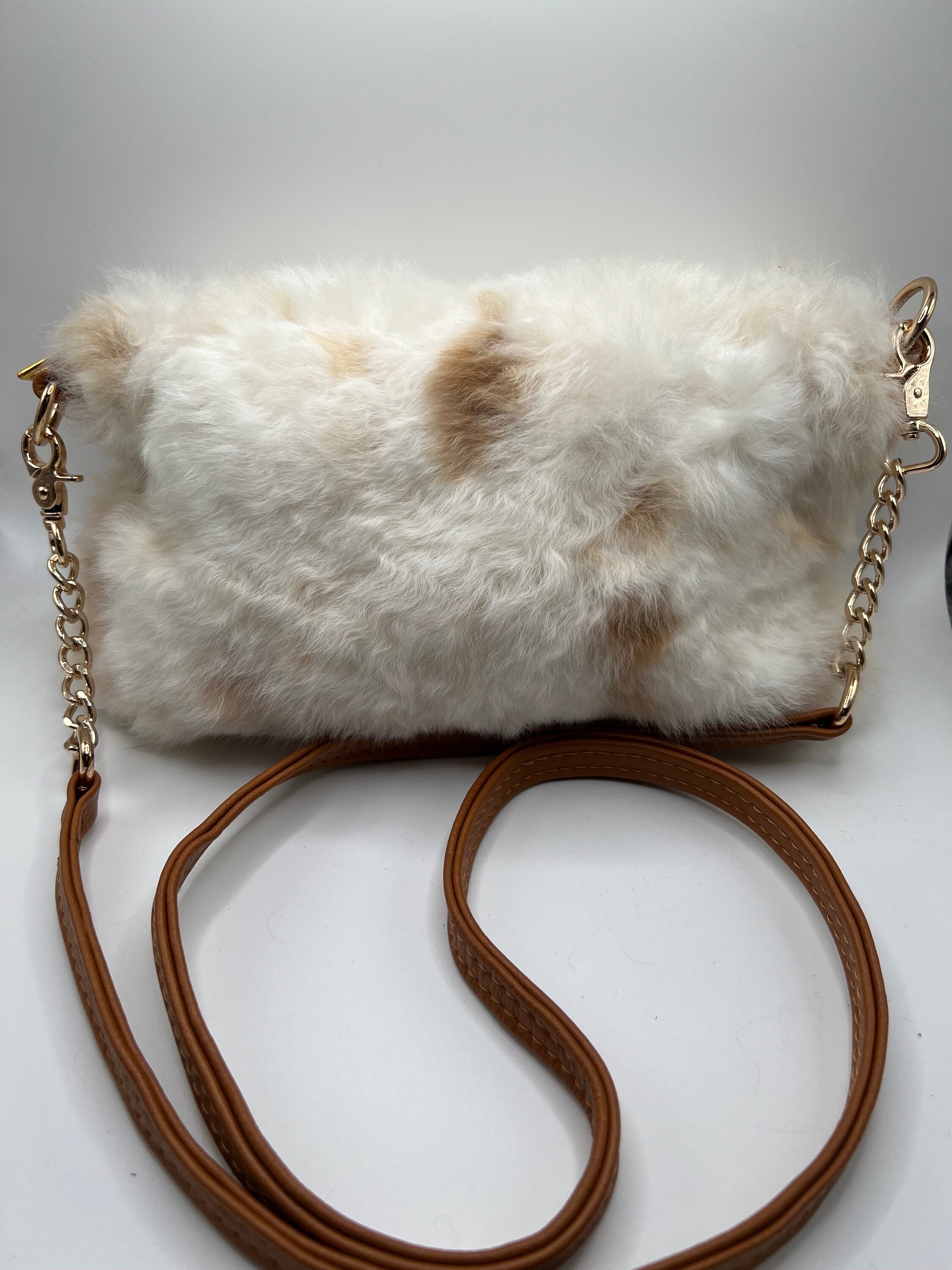 Handmade Crossbody Bag, Premium Alpaca Fur Handbag, Peruvian Alpaca Bag ...