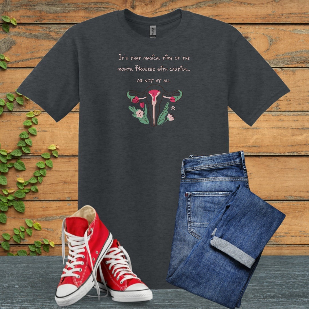 It's That Magical Time of the Month Shirt, Menstruation Tee, Aunt Flo ...