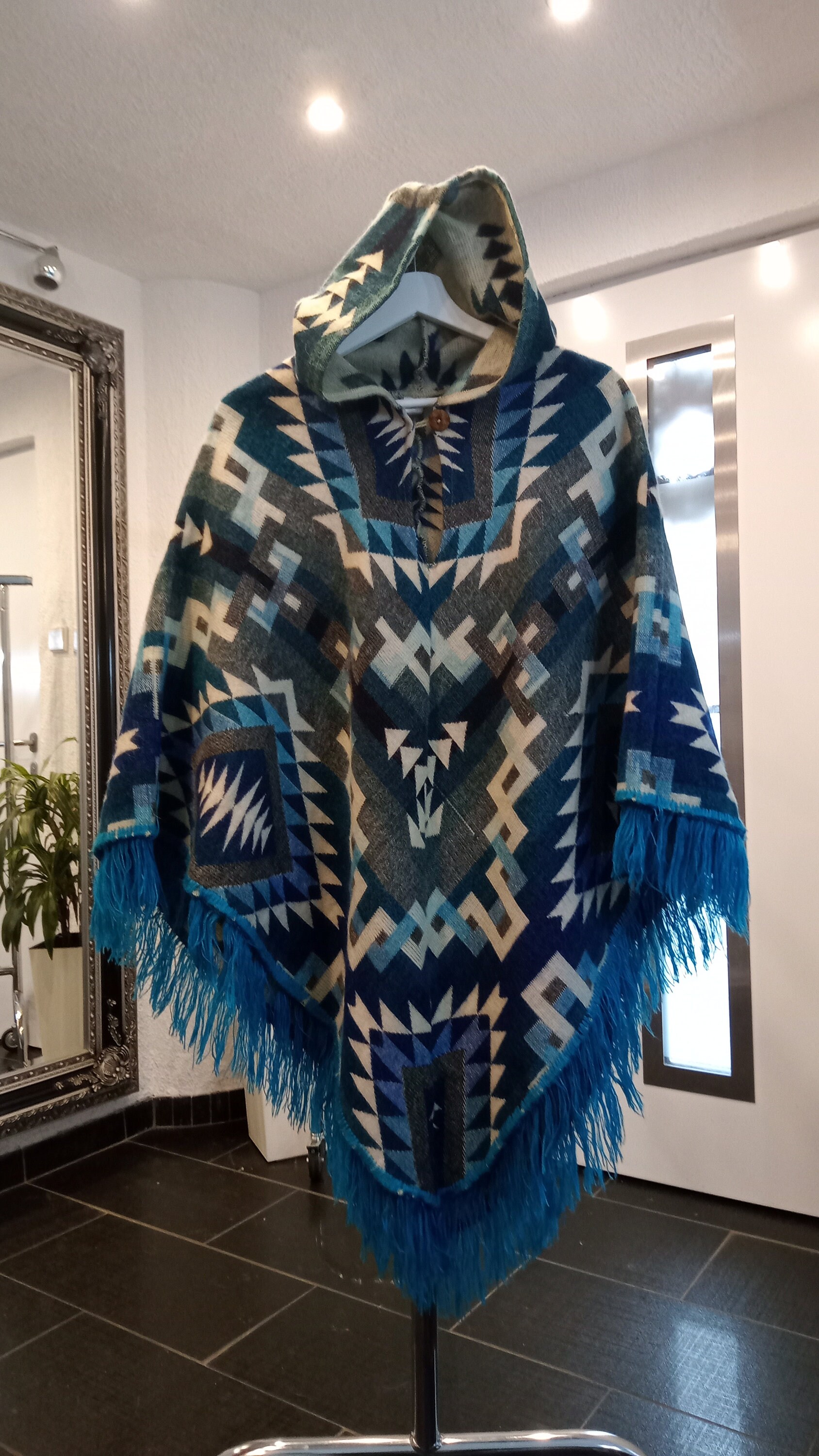 Alpaca Wool Poncho - Etsy