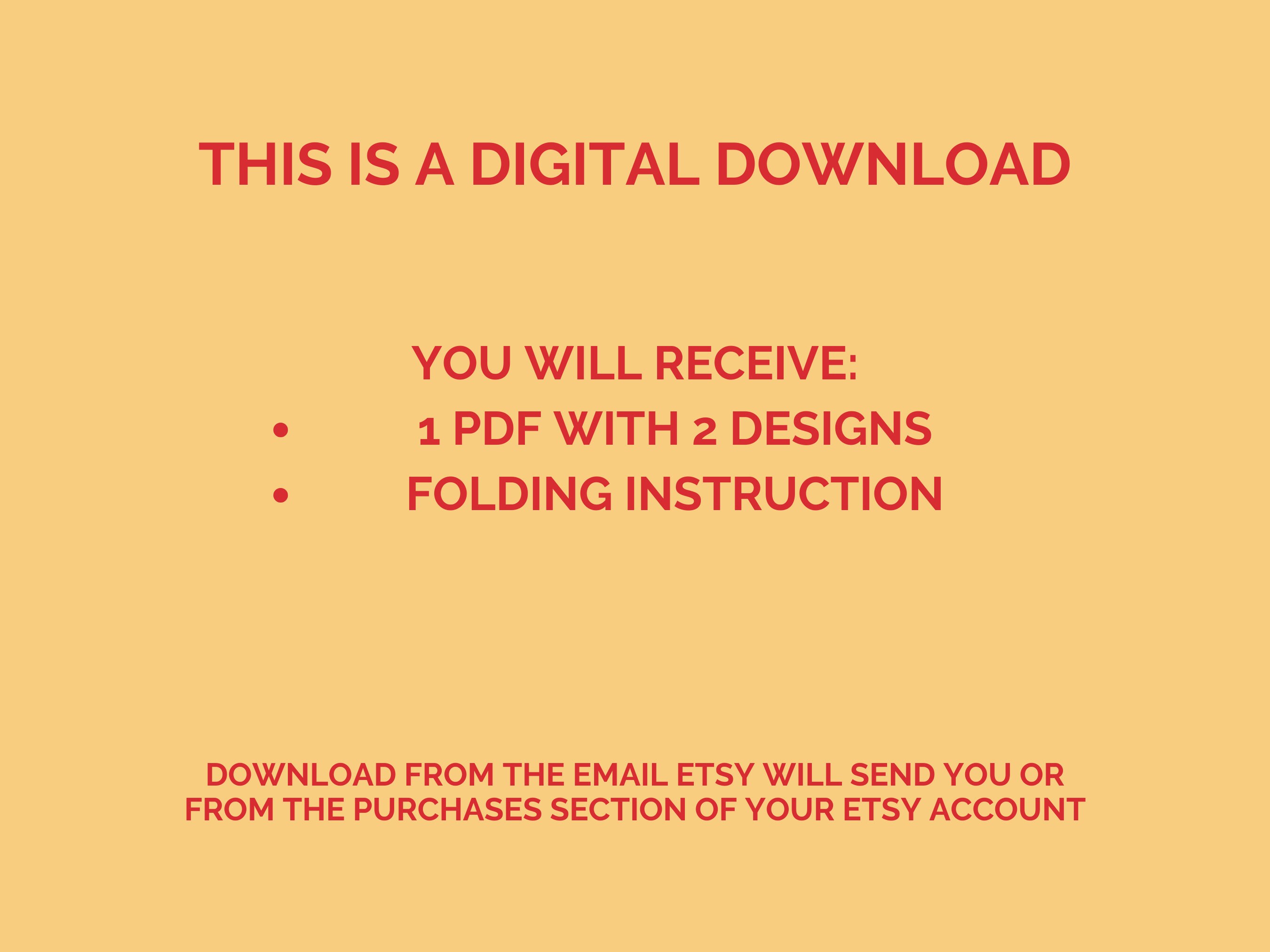 Red Envelope Printable, Li Xi Printable, Lunar New Year Envelop, Year ...