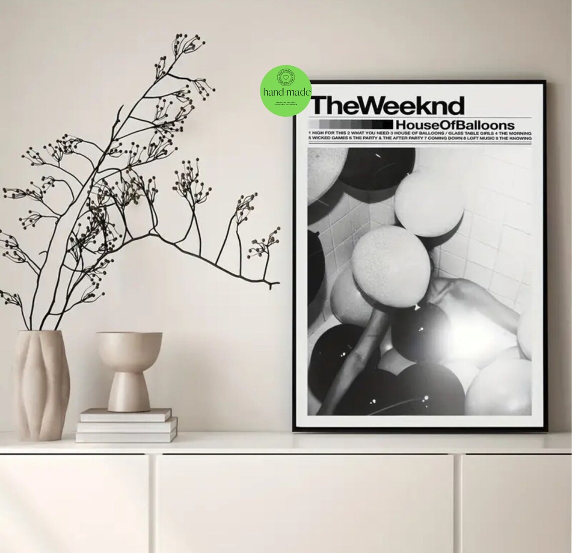 The Weeknd Fan Art Album Poster the Weekend Fan Art Music Indie Poster ...