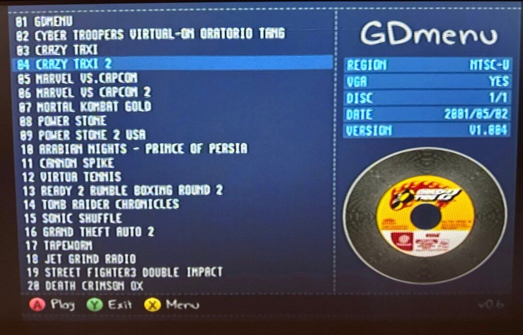 Sega Dreamcast Preloaded SD Card for GDEMU - Etsy