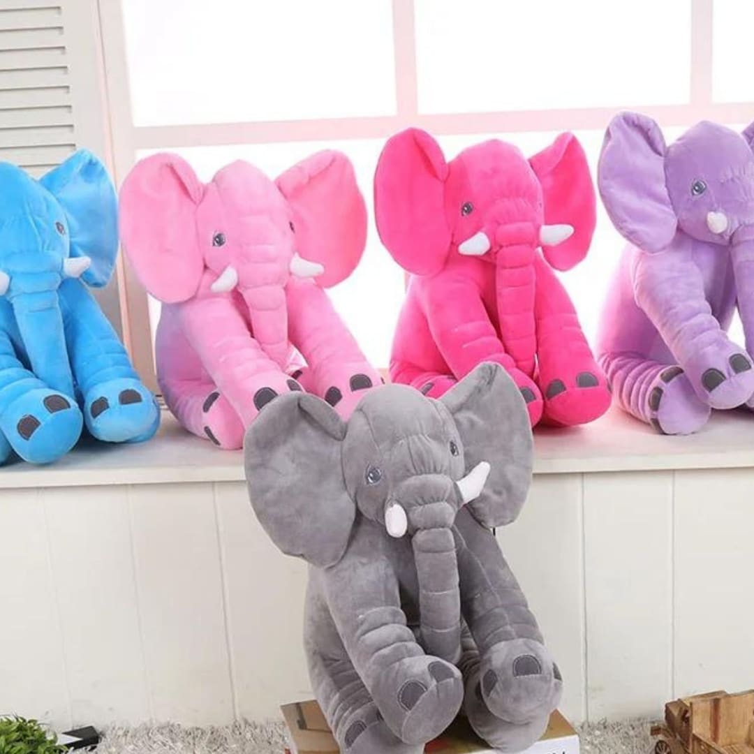 Elephant Pillow, Elephant Plush Pillow, Elephant Sleeping Pillow ...