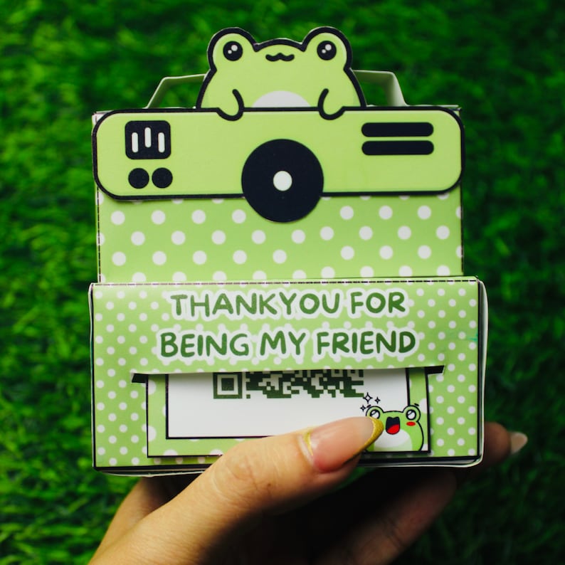 Polaroid Inspired Camera DIY Template | Polaroid Card | Camera Cut File ...