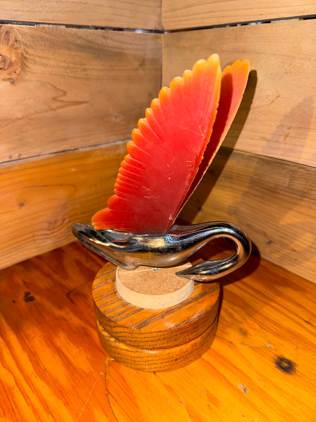 1940s Packard Red Acryllic Winged Hood Ornament - Etsy