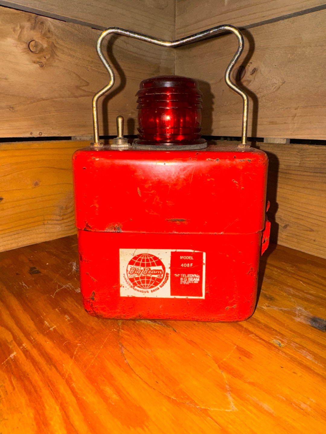 1950s Big Beam Railroad Light - Etsy