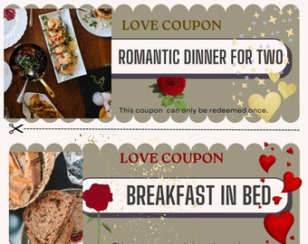 Coupon for Couple Printable Relationship Coupon Customizable Love ...