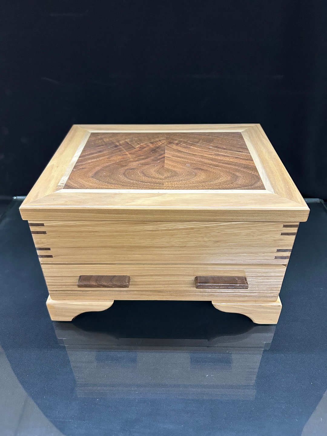 Calico Hickory Keepsake Box - Etsy