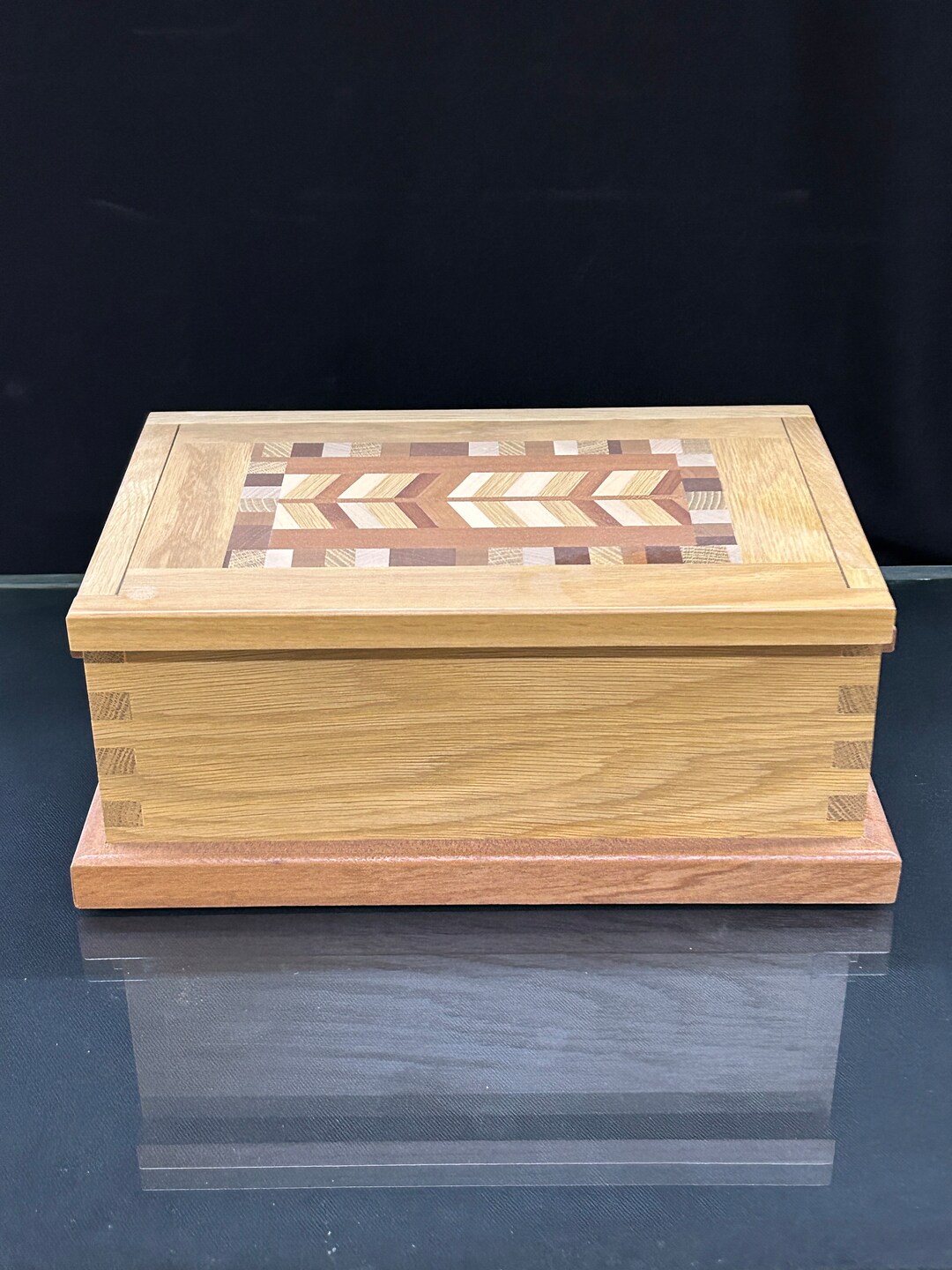 White Oak Keepsake Box - Etsy