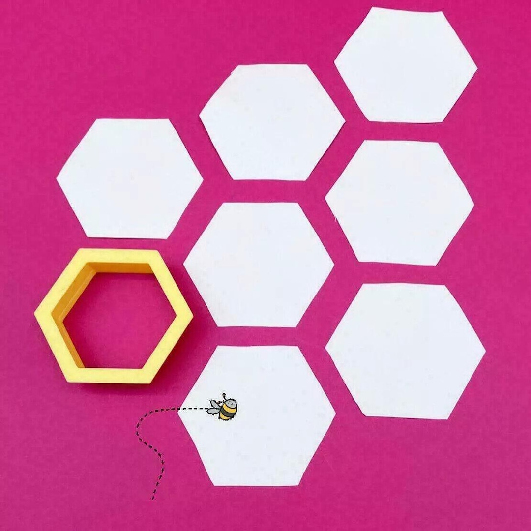 Hexagon Cookie Cutter Shape - Etsy