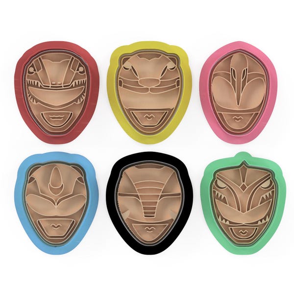 Power Ranger Cookie - Etsy