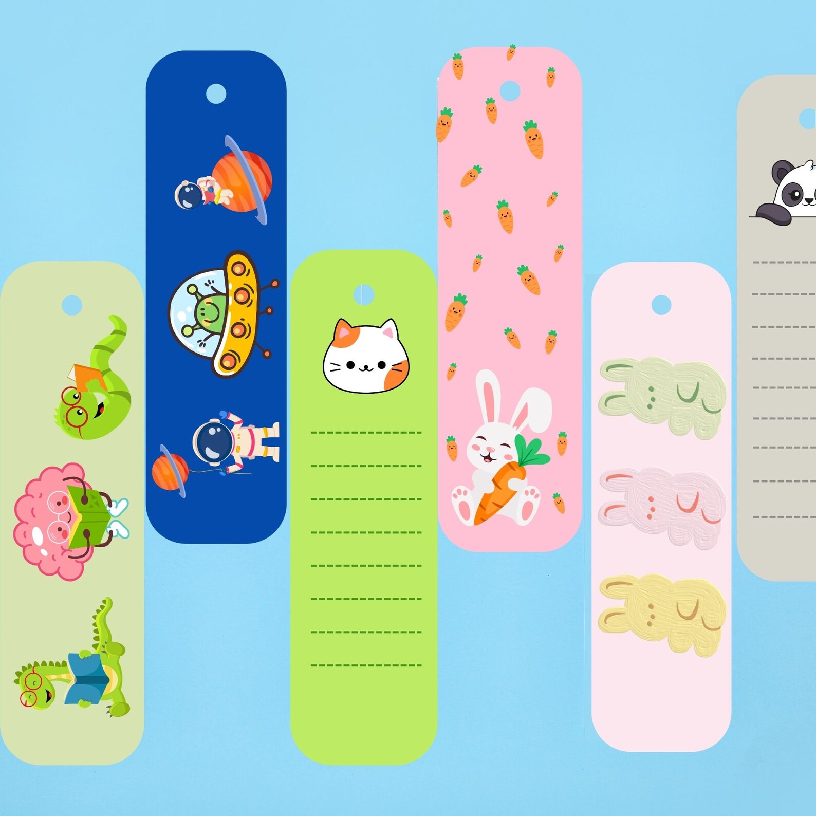 Bookmark PDF, Printable Bookmarks Digital Bookmark for Printable Gift ...