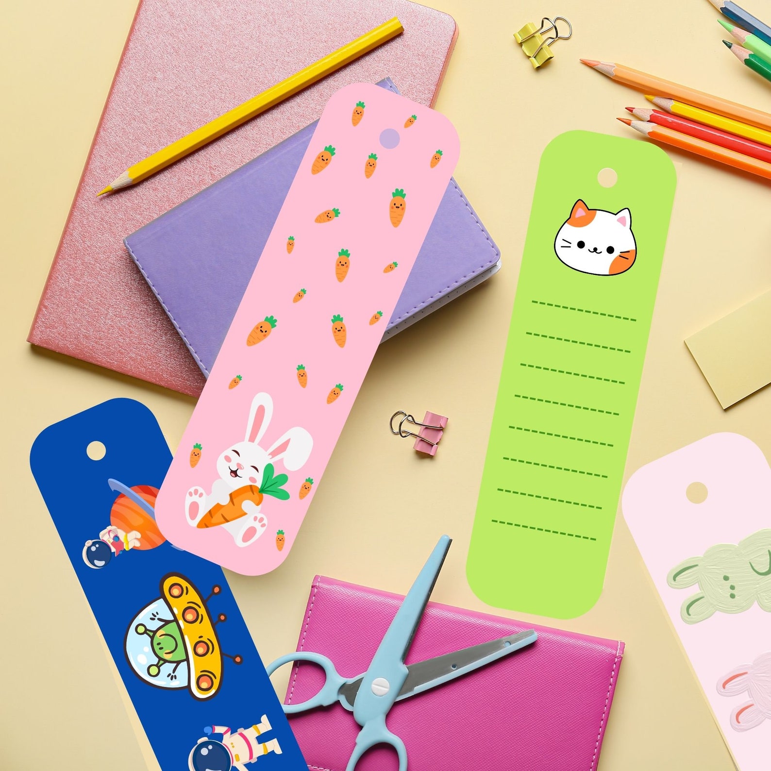 Bookmark PDF, Printable Bookmarks Digital Bookmark for Printable Gift ...