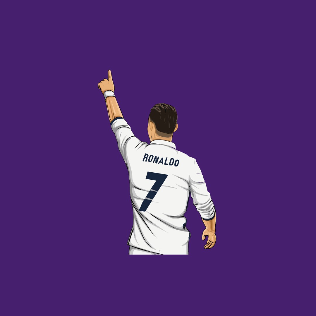 Cristiano Ronaldo Svg Cr7 Png Laser Cutting Layered Files Svg File ...