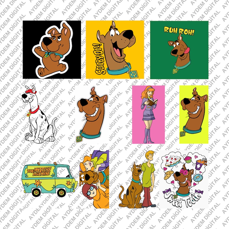 Scooby Doo Svg Png Files, Scooby Doo Svg, Scooby Doo Cricut, Vector ...